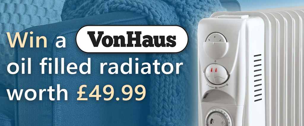 Win VonHaus oil filled radiator for your static caravan - Leisuredays News